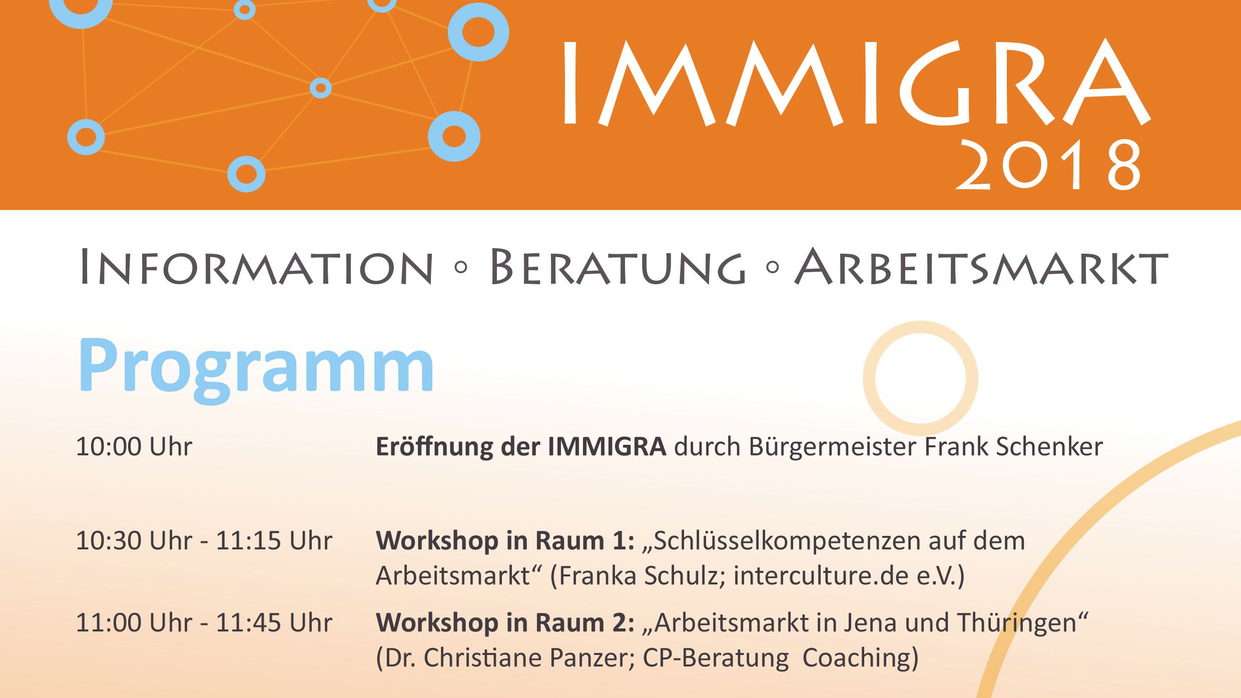 IMMIGRA: Information-Beratung-Arbeitsmarkt - Jena TV - Sehen, was bewegt.