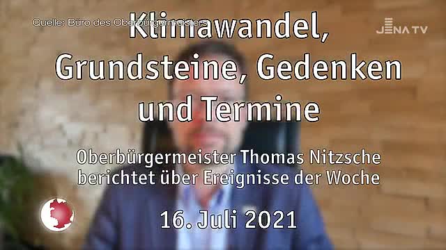 Video-Botschaft: Oberbürgermeister Thomas Nitzsche blickt auf eine ...