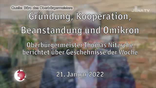 Video-Botschaft der Woche: Oberbürgermeister Thomas Nitzsche über ...