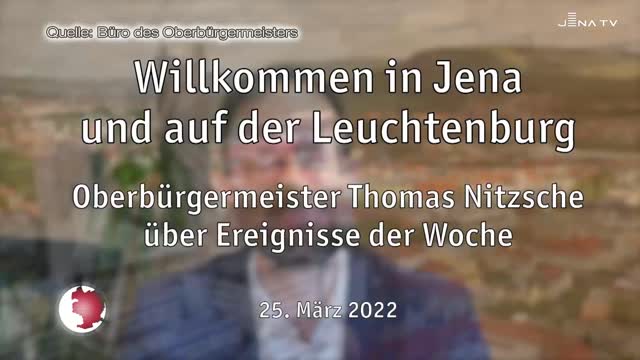Solidarität in der Saalestadt: Oberbürgermeister Thomas Nitzsche ...