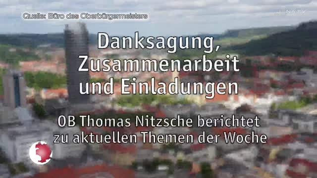 Wöchentliche Videobotschaft: Oberbürgermeister Thomas Nitzsche spricht ...