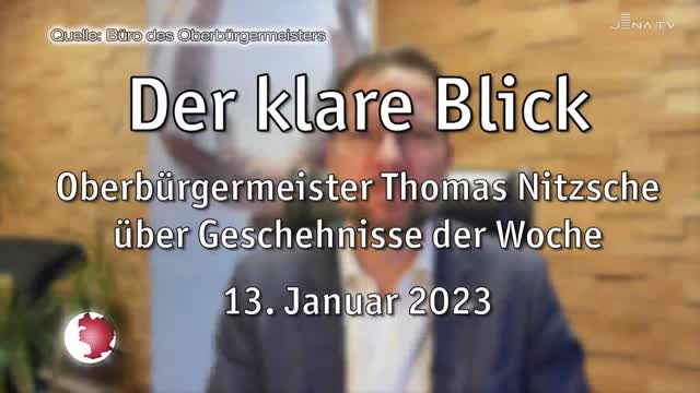 Wochenvideo: Oberbürgermeister Thomas Nitzsche spricht über Wirtschaft ...