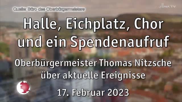 Themen aufbereitet – Oberbürgermeister Thomas Nitzsche blickt auf eine ...