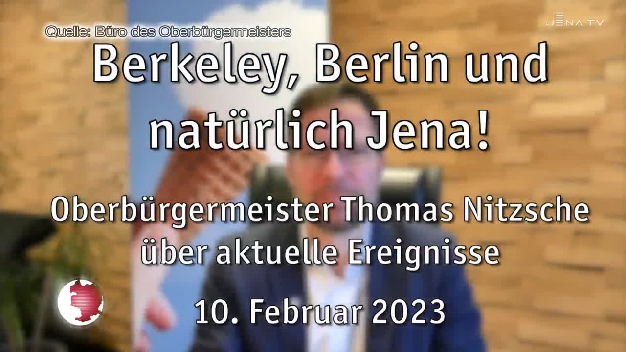 Reise beendet: Oberbürgermeister Thomas Nitzsche und die Jenaer ...