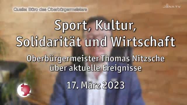 Wochenrückblick: Oberbürgermeister Thomas Nitzsche über einen ...