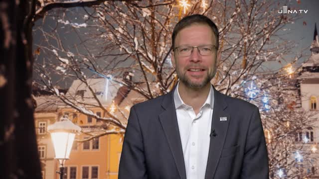 Oberbürgermeister Thomas Nitzsche blickt auf das vergangene Jahr zurück ...