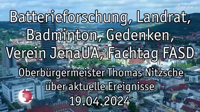 OB-Video – Oberbürgermeister Thomas Nitzsche blickt auf die letzte ...